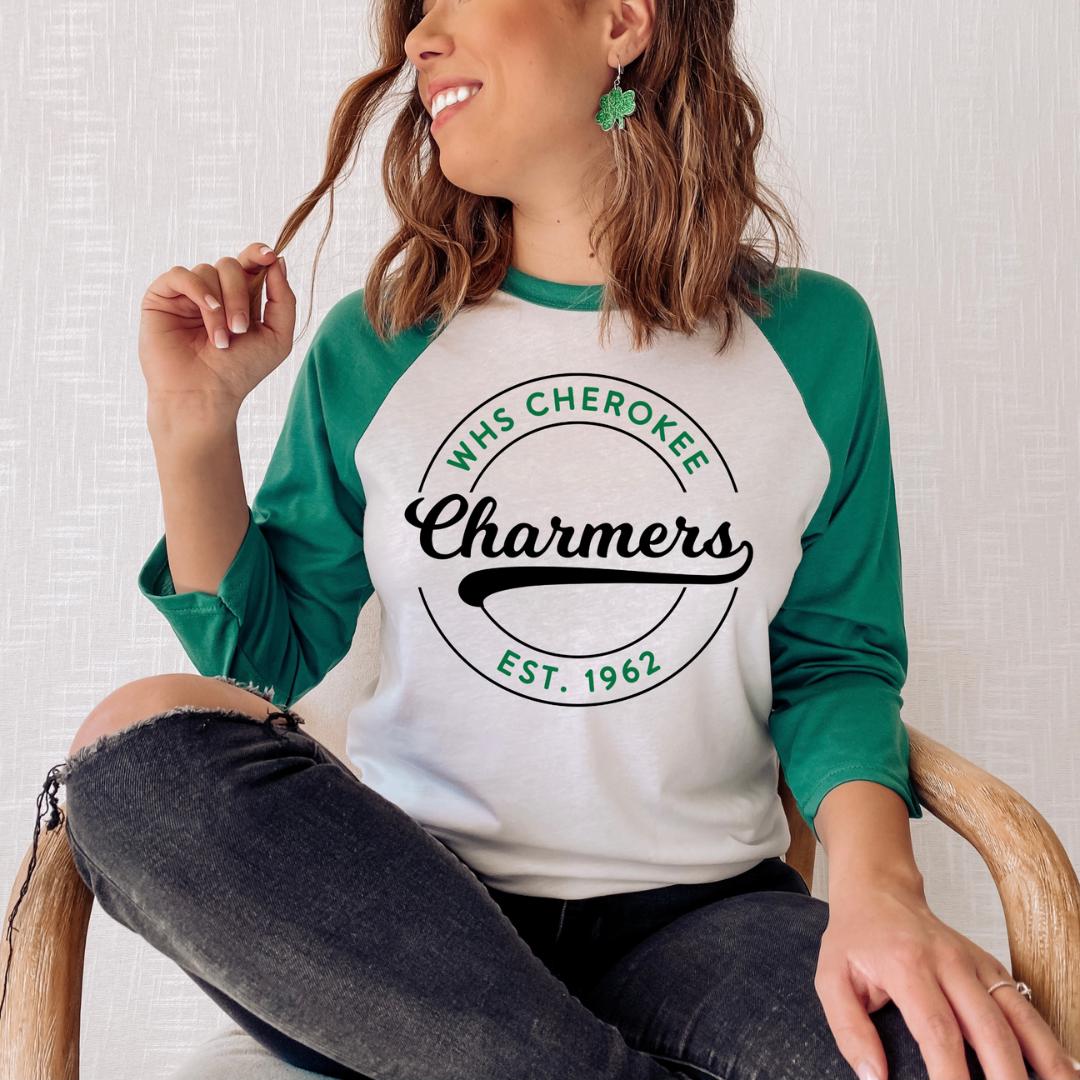 Cherokee Charmers Baseball Shirt – Soul Blinged Design Studio